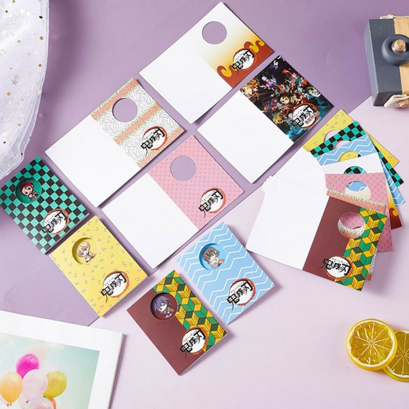 BSC Ready Stock Demon Slayer Post Card Nezuko Tanjiro Greeting Birthday ...