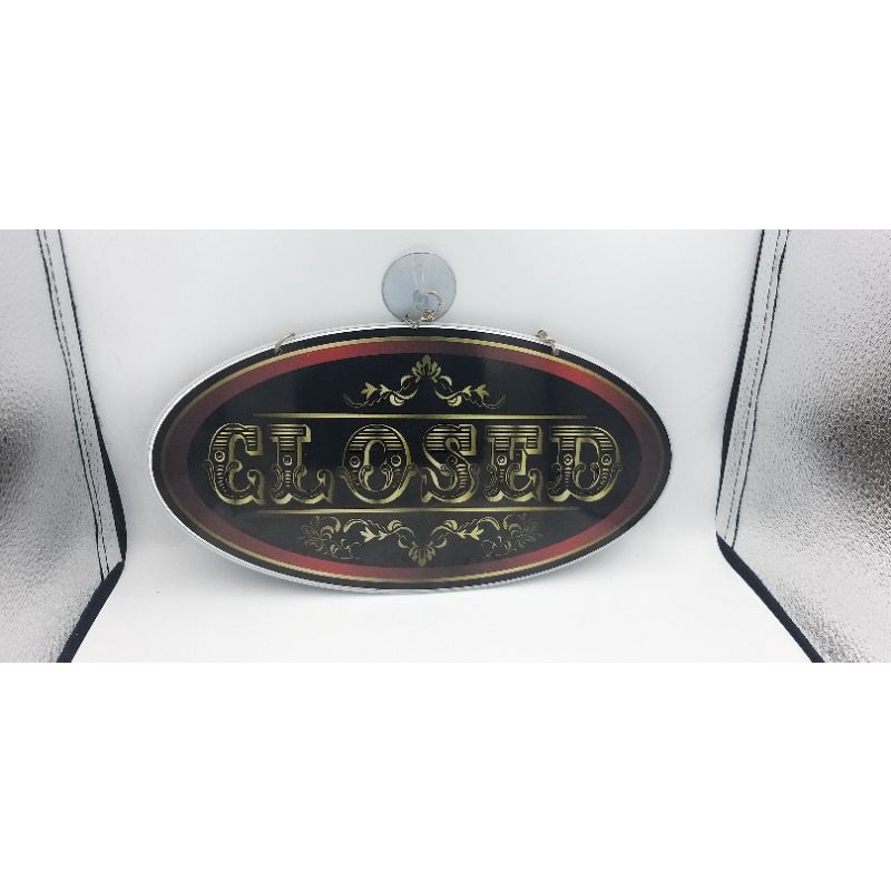 Open/closed Sign Hanging Storefront With Chain | Shopee Malaysia