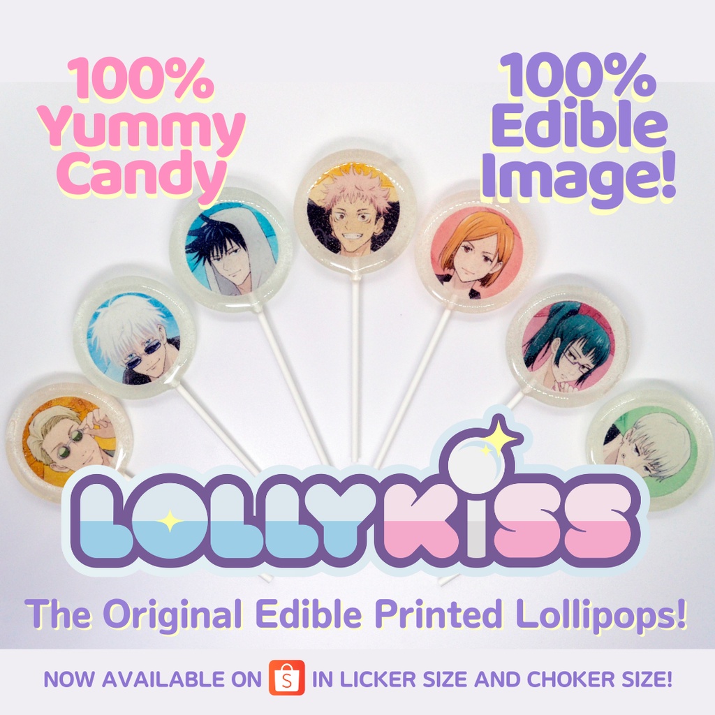 Jujutsu Kaisen Lollipop (Yuuji Megumi Nobara Inumaki Nanami Gojo Sukuna ...