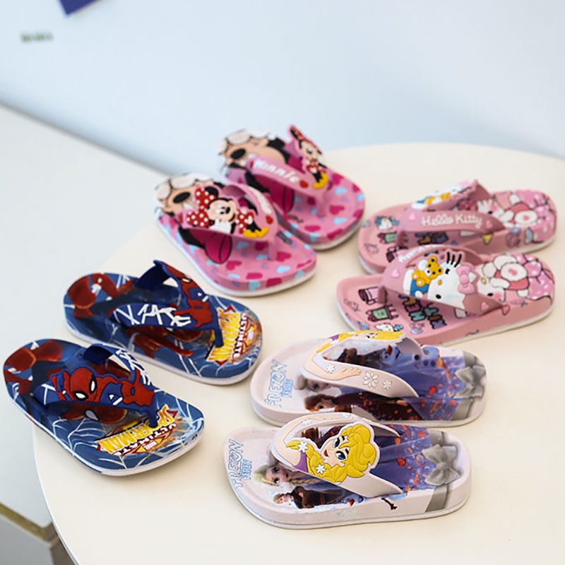 READY STOCK Cartoon Character Kids Selipar Budak Lelaki Indoor Slipper ...