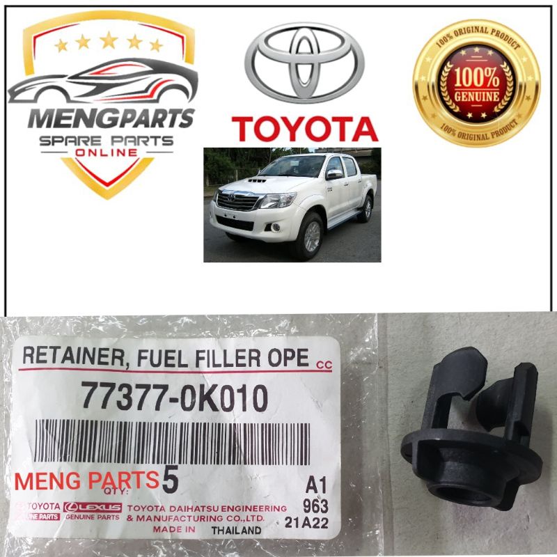 ORIGINAL TOYOTA HILUX KUN25,FORTUNER KUN50,TGN51 FUEL LID CABLE HOOK ...