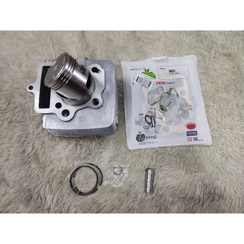 FREE TOP SET SUZUKI SMASH 110 Cylinder Block + Piston + Ring Pin ...