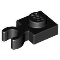 LEGO PARTS (GENUINE) 4085d Plate, Modified 1 x 1 with Open O Clip Thick ...