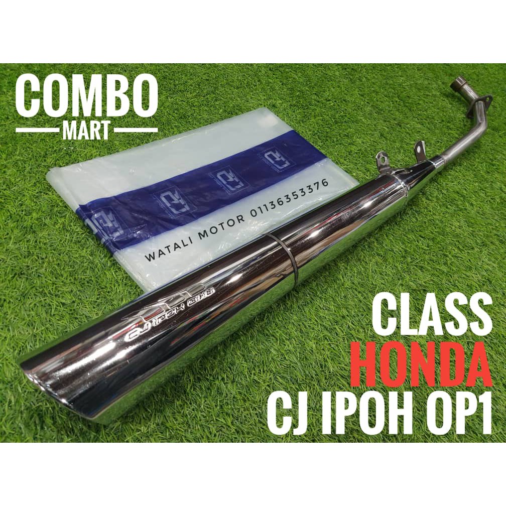 HONDA EX5 CLASS /CLASS 1 CJ IPOH BIKE OP1 EXHAUST /EKZOS EX5 | Shopee ...