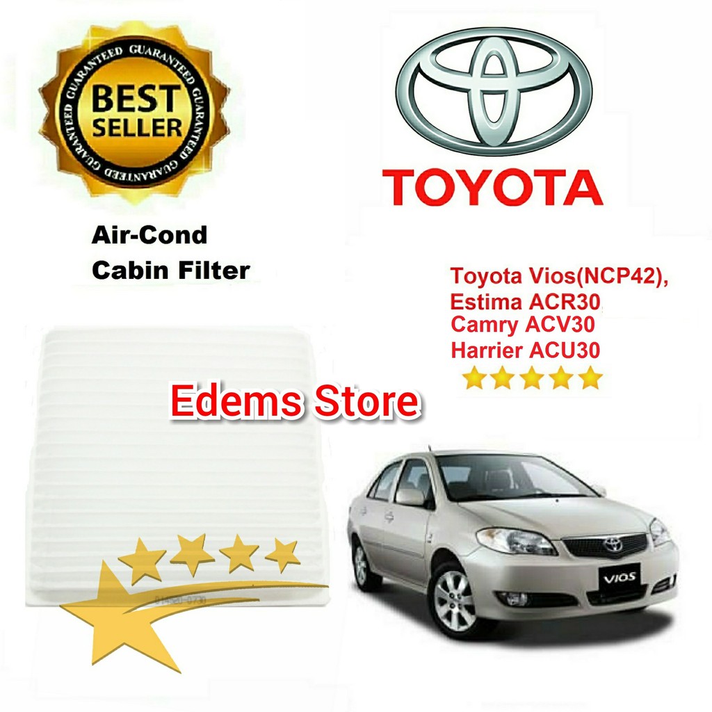 Toyota Vios (NCP 42) Estima ACR30 Camry ACV30 Harrier ACU30 - Cabin Air ...