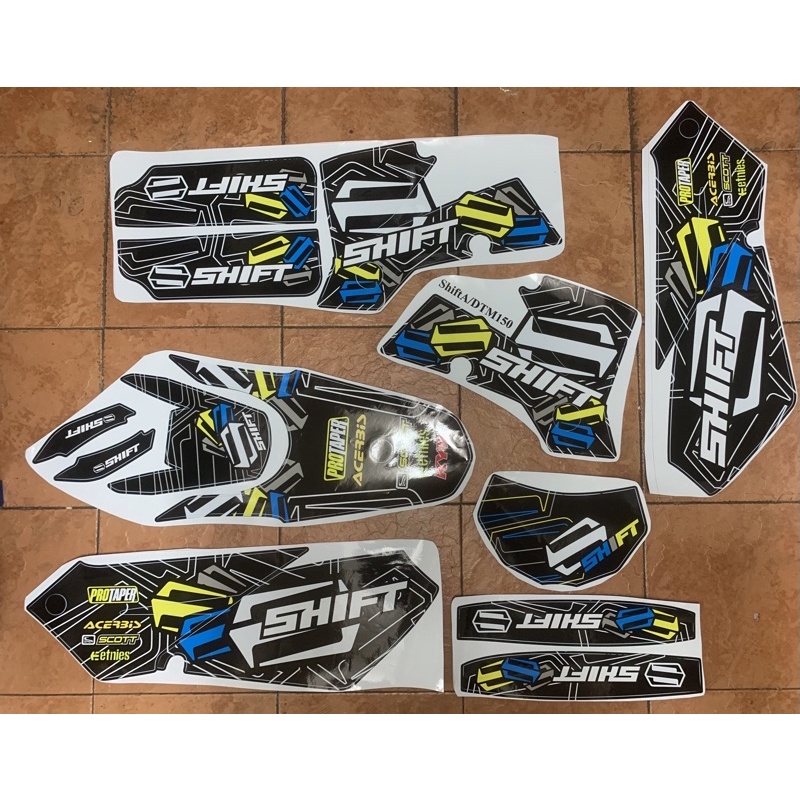 sticker body dtm 150 /body sticker /decal | Shopee Malaysia