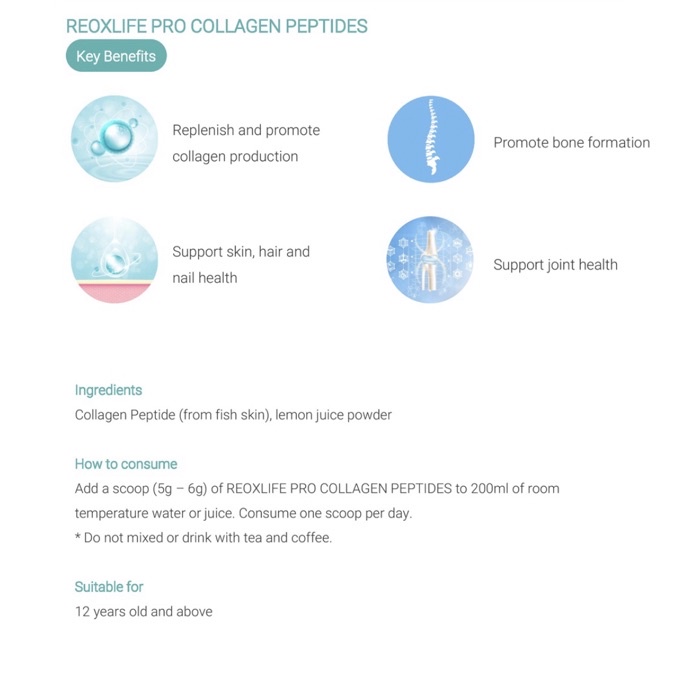 RETURN LEGACY REOXlife PRO Collagen Peptides (200g) 胶原蛋白肽》returnlegacy ...