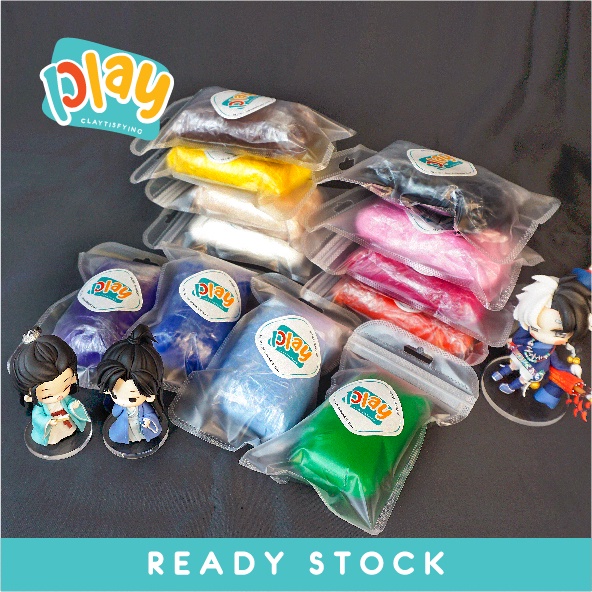 PlayClay Ready Stock Professional Light Air Dry Clay 20 60g (1pcs)专业粘土手办轻粘土20g 60g | Shopee Malaysia