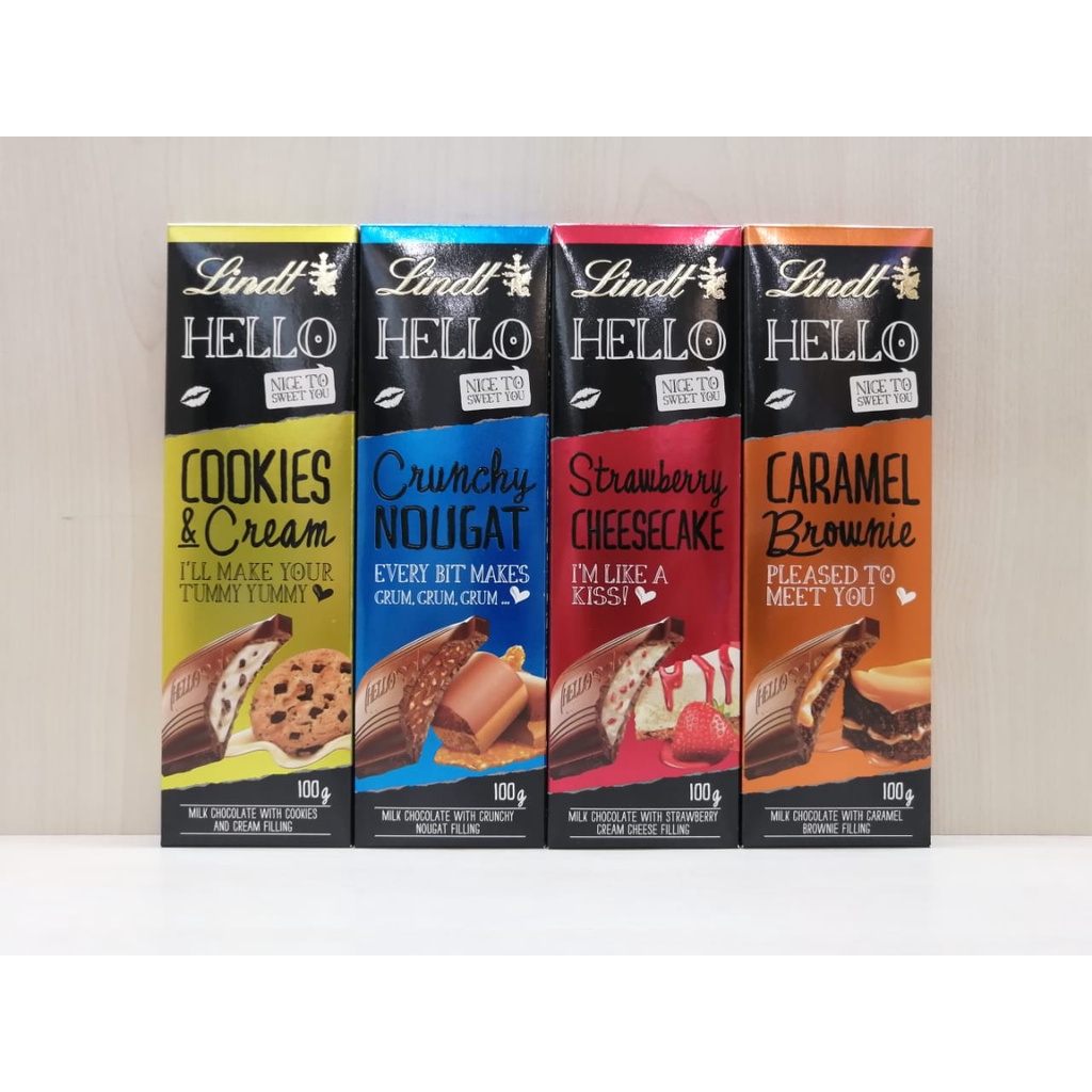 Lindt Hello Series Assorted 100g | Shopee Malaysia