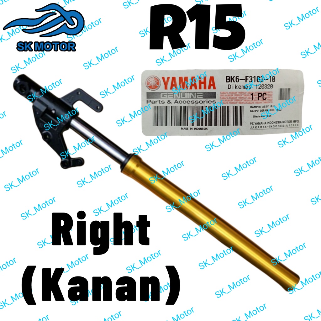 Yamaha YZF-R15 R15 V3 Original Front Fork / T Fork Under Bracket ...