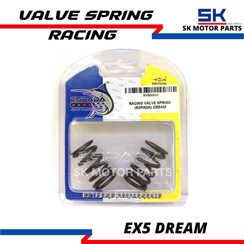 Racing Valve Spring Ex5 Dream/Wave100 ESPADA(valve spring espada ex5 ...