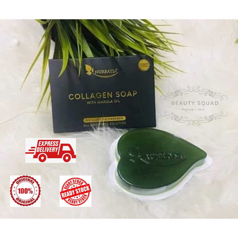 Nurraysa Collagen Soap with Marula Oil (50g) | Shopee Malaysia