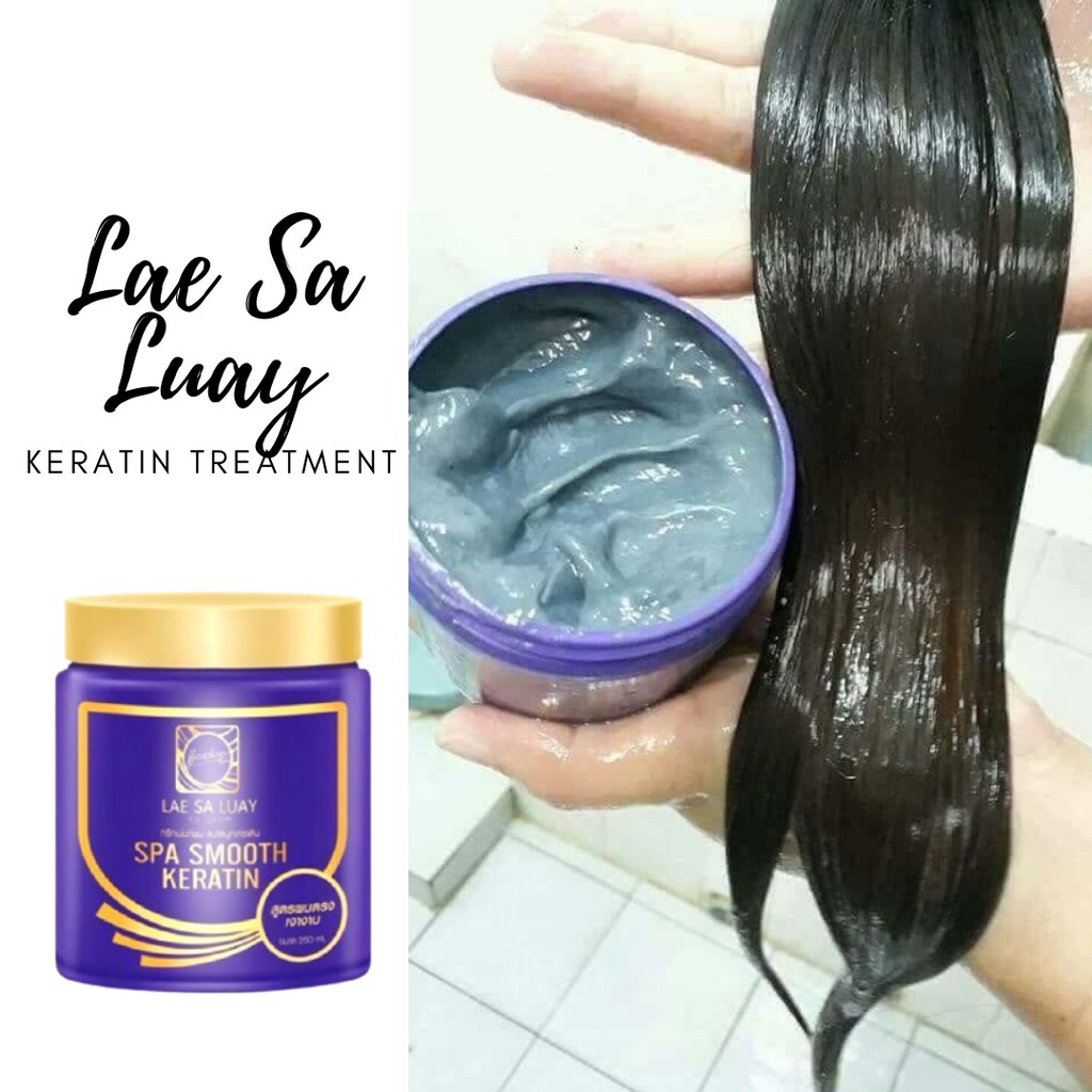 Lae Sa Luay Hair Repair Keratin Treatment / Rawatan Keratin Rambut Hair ...
