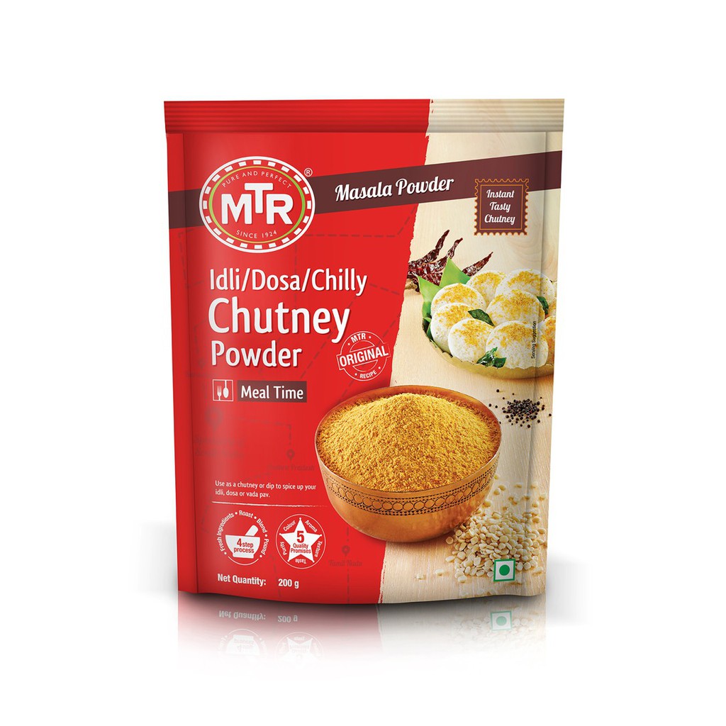 MTR Idli-Dosa-Chilli Chutney Powder 200g | Shopee Malaysia