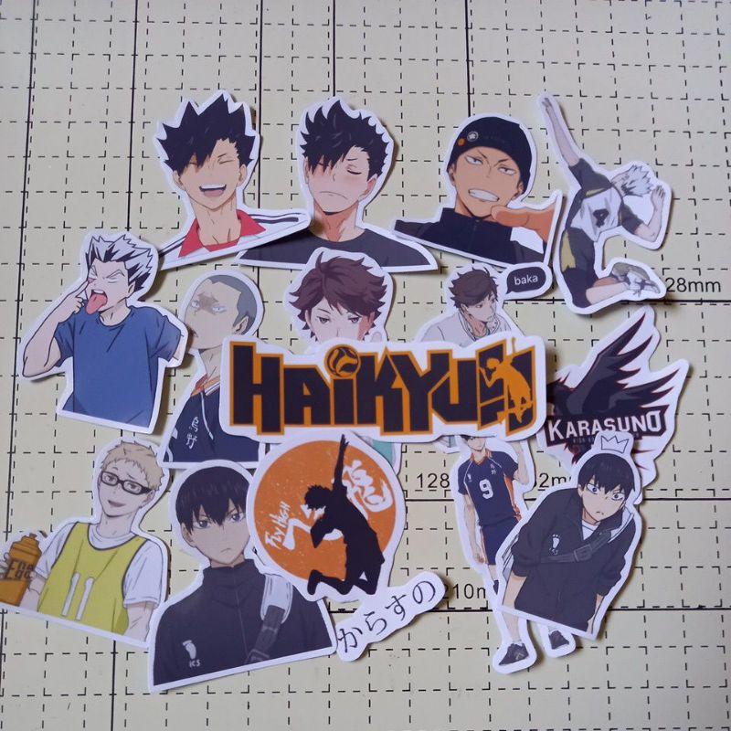 Haikyuu sticker volleyball anime | Shopee Malaysia