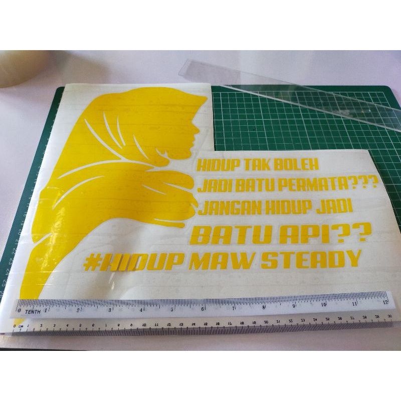 Stickers Cutting Custom Shopee Malaysia 4489