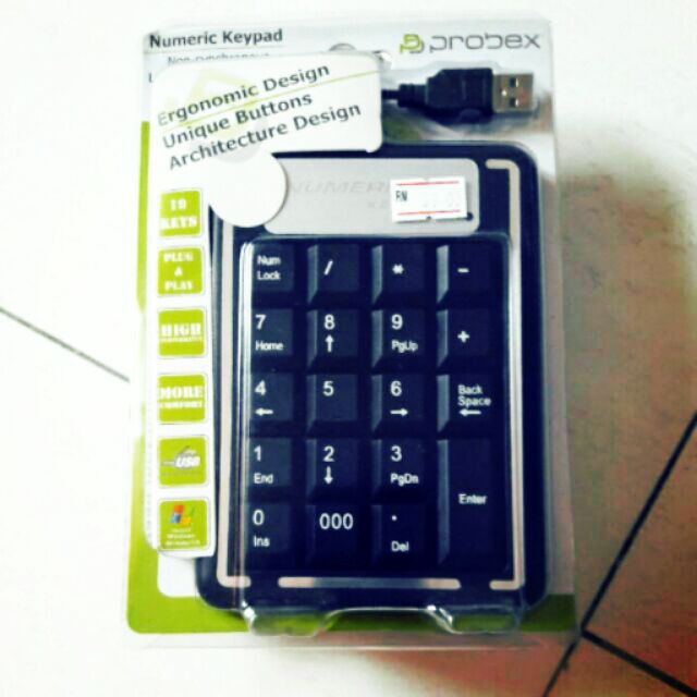 Probex Numeric Keypad ( USB ) | Shopee Malaysia