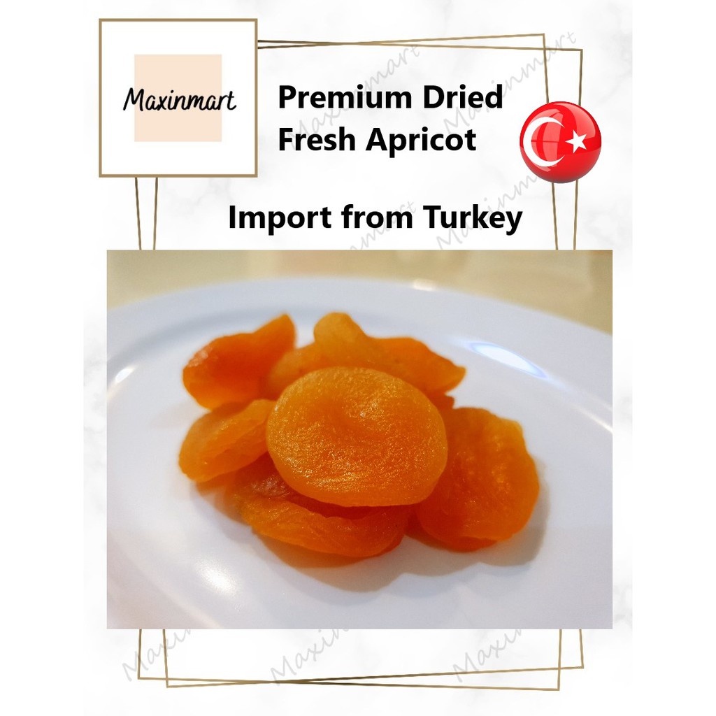 Turkey Fresh Premium Dried Apricot 500g (unsweetened) | Shopee Malaysia