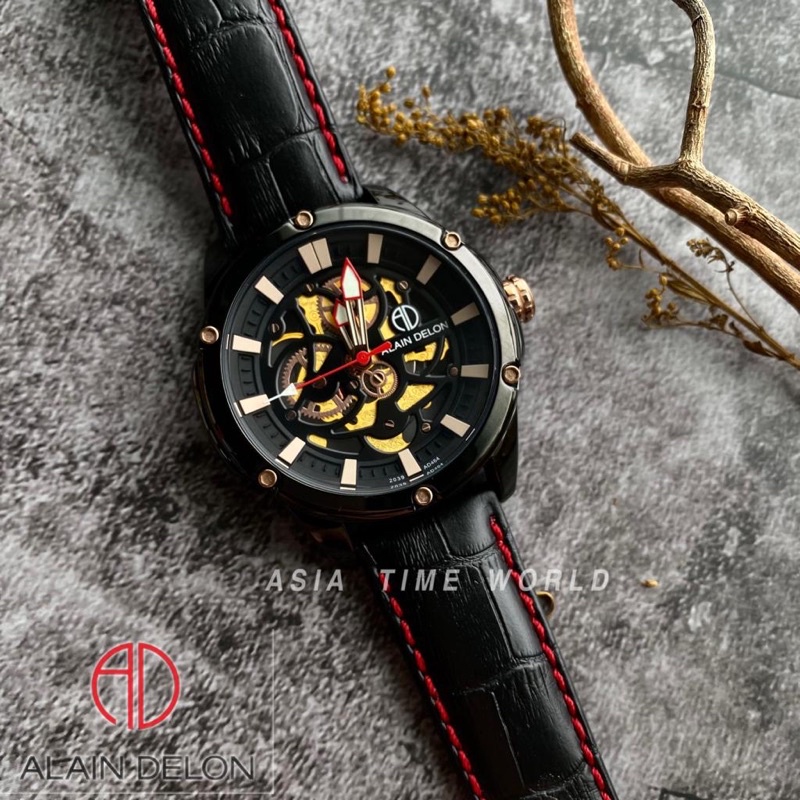 [[Original] Alain Delon AD464-1732 Quartz Analog Men Watch with ...