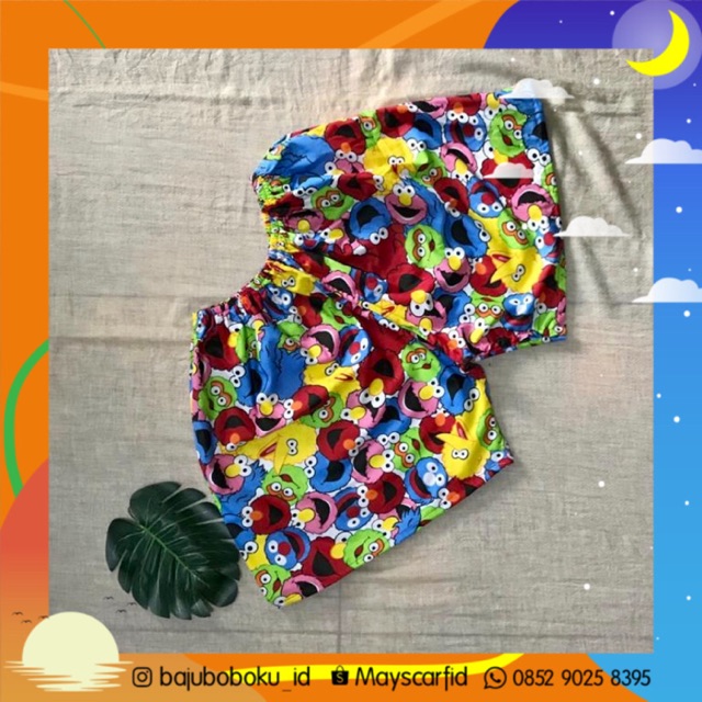 Elmo Boxer (unisex) | Shopee Malaysia