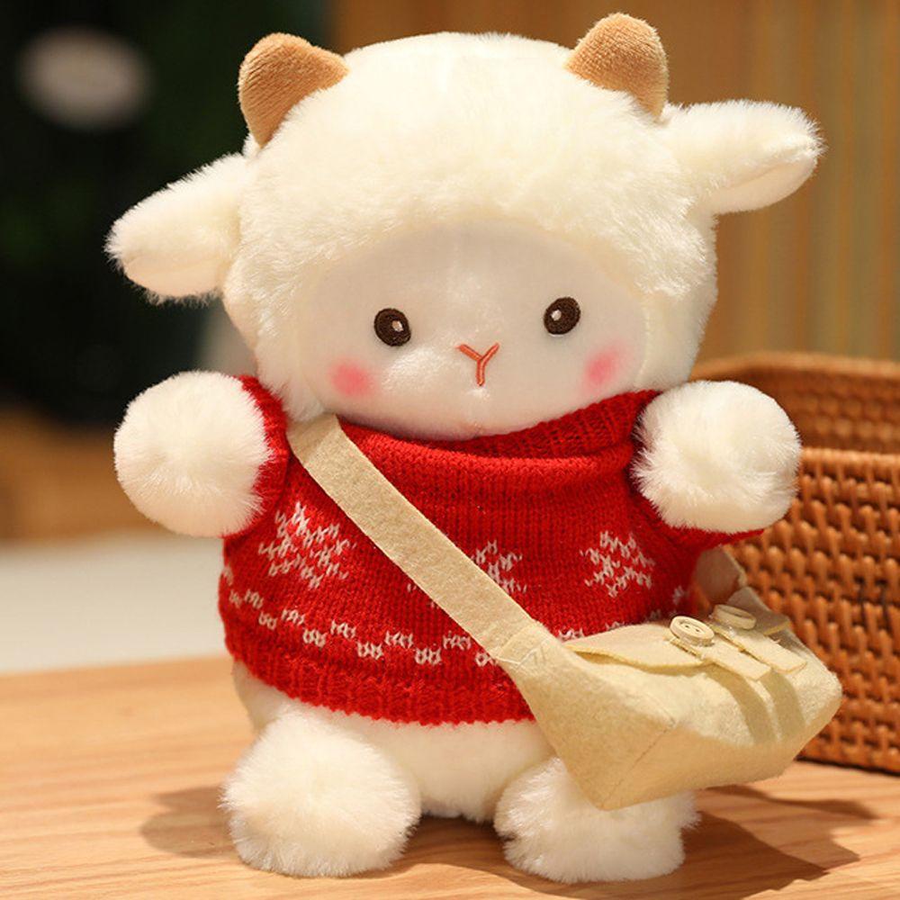 LANFY Little Sheep Plush Toy Cute Children Gift Plushie Dolls Crossbody ...