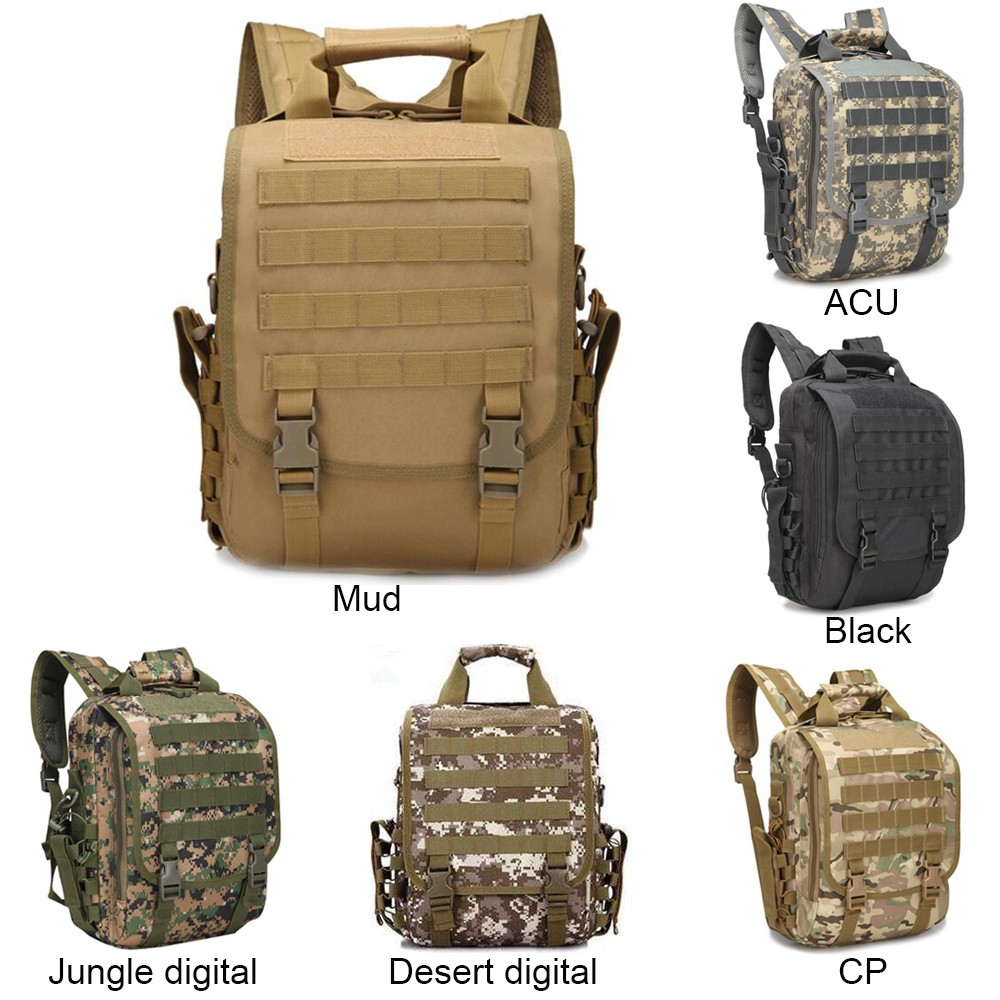 14" Laptop Backpack Tablet Carrying Case Shoulder Bag Day Packs Outdoor ...