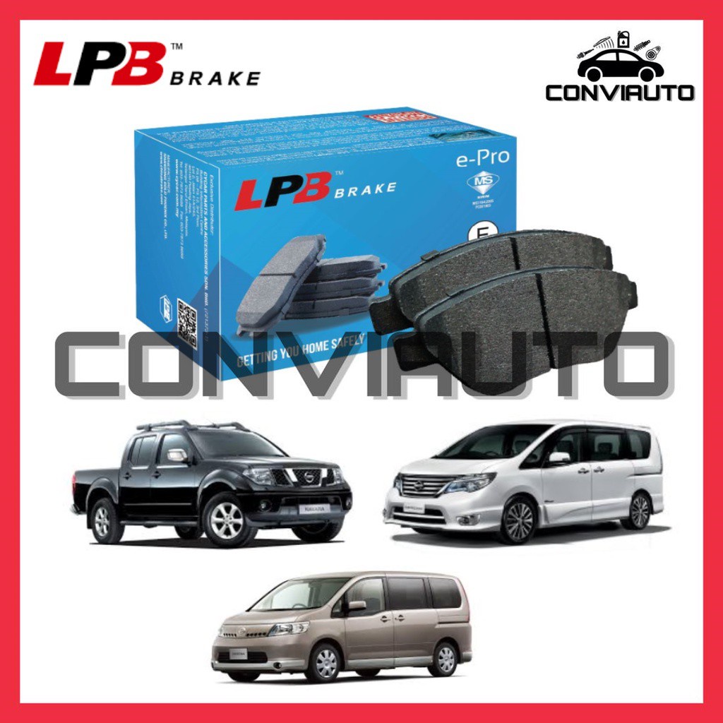 NISSAN NAVARA YD25 D40 SERENA C25 C26 2.0 2005-2012 FRONT LPB DISC ...