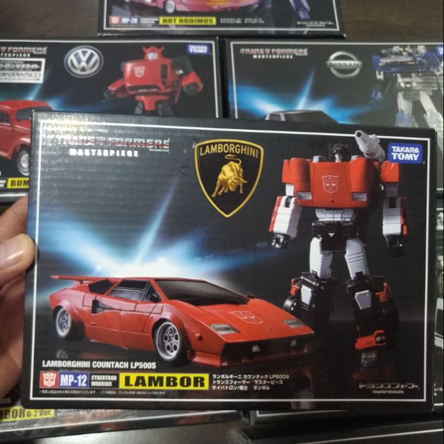 TRANSFORMERS MASTERPIECE TAKARA TOMY MP12 LAMBOR (LAMBORGHINI COUNTACH ...