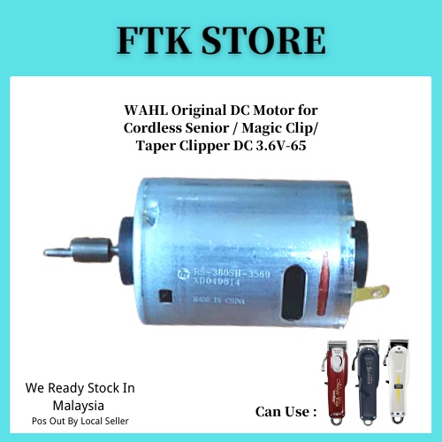 WAHL Cordless Magic Clip Taper Senior DC Motor (Original) | Shopee Malaysia