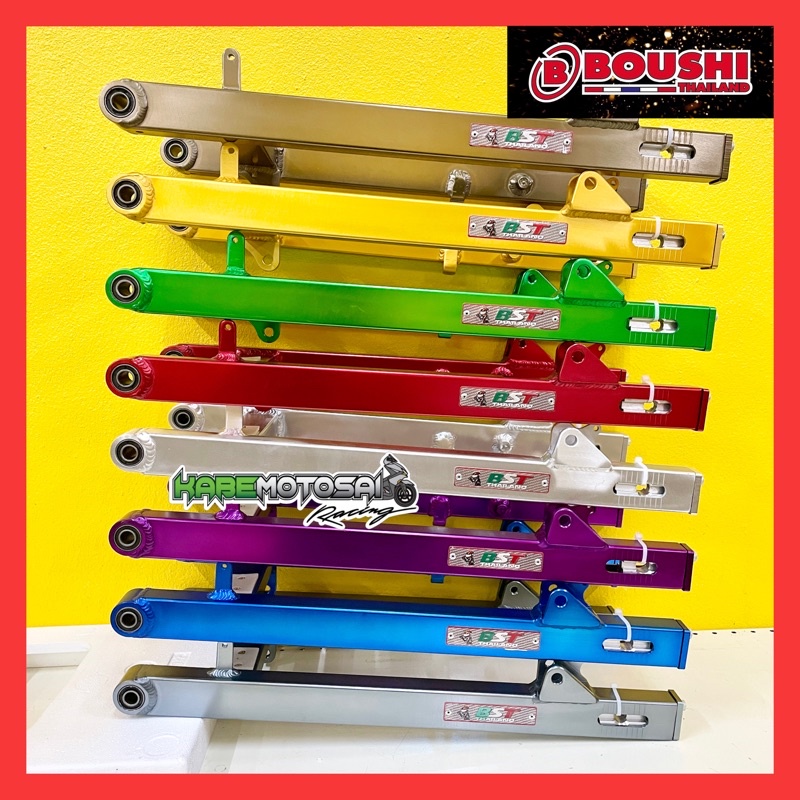 🏁 ORIGINAL BST BOUSHI SWING ARM +2 INCI HONDA WAVE 125 ALLOY 🏁 SRL ...