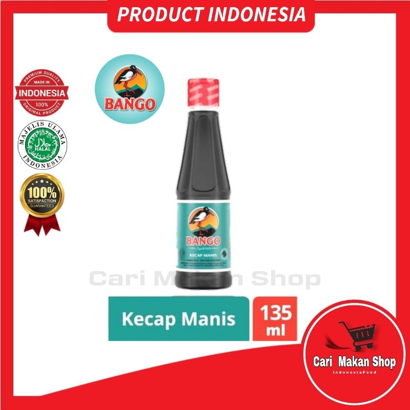 Bango / Wowin Kecap Manis Botol / Refill Sweet Sauce 135 ML / 275 ML ...