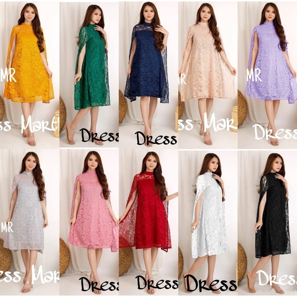 3 Sizes L XL XXL MARTHA DRESS With Layers Of Laces, Women's Clothing ...