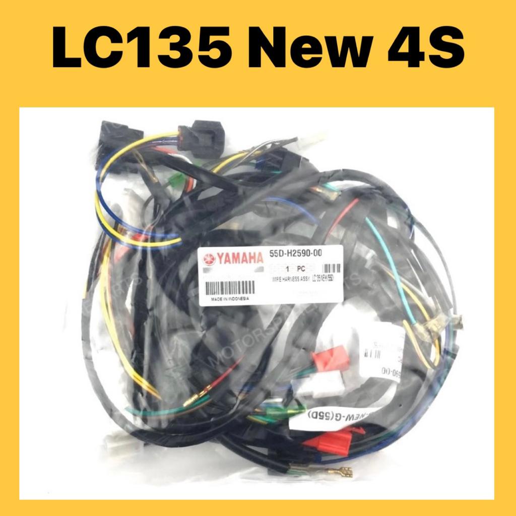 YAMAHA LC135-II WIRING - 55D ( ) // LC4S V2 V3 V4 V5 V6 NEW LC135 4S ...