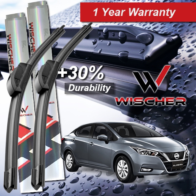 Nissan Almera (N18) 2020 - Present Original Wischer Nano-BOND Wiper Blade (1SET) | Shopee Malaysia