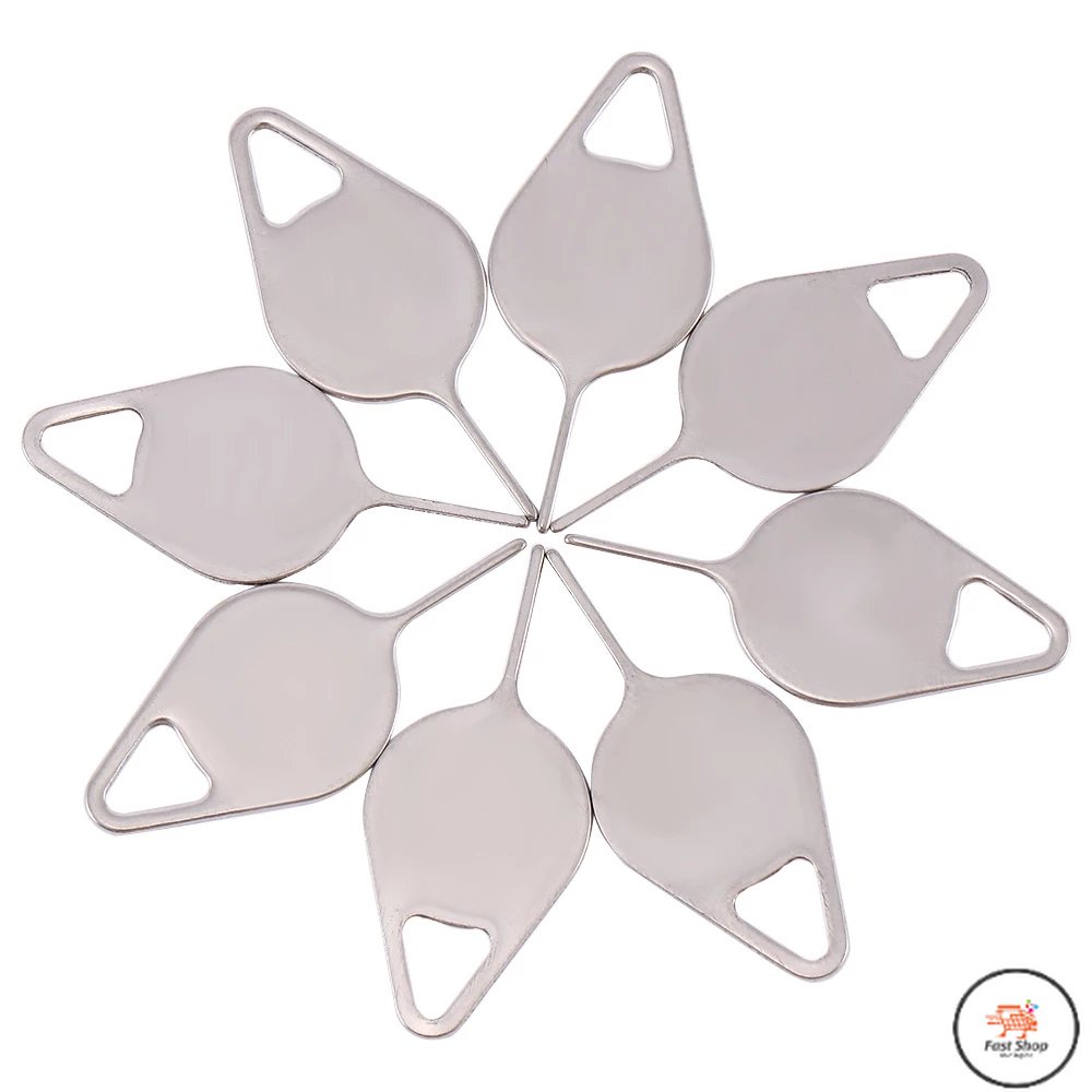 FS 10PCS Sim Card Tray Ejector Eject Pin Open Key Removal Tool for ...