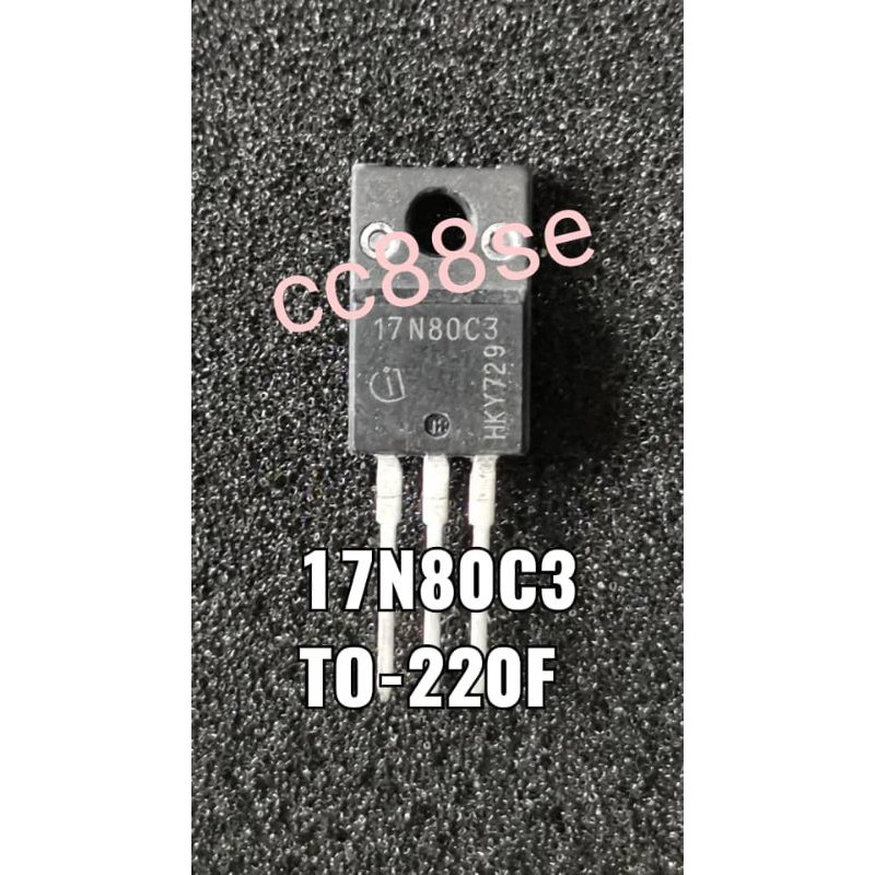17N80C3 17N80 TO-220F N-CHANNEL MOSFET FET | Shopee Malaysia