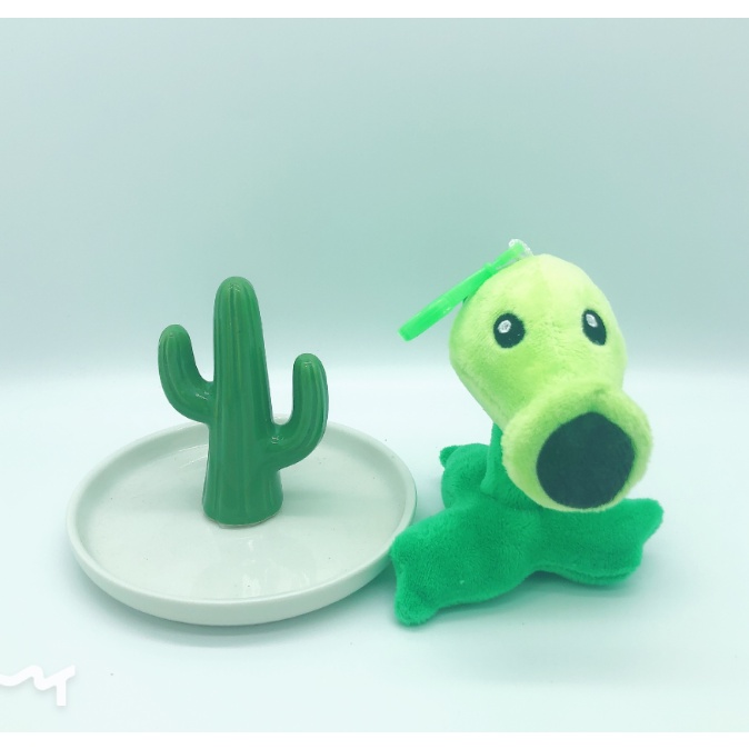 2022 New Plants vs Zombies Stuffed Plush Toys PVZ Pea Bananasaurus Rex ...