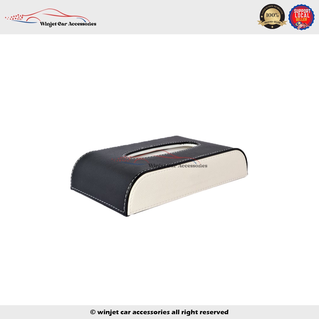 PVC Leather Car Tissue Box For Toyota Honda Prince Tisu Kereta ...