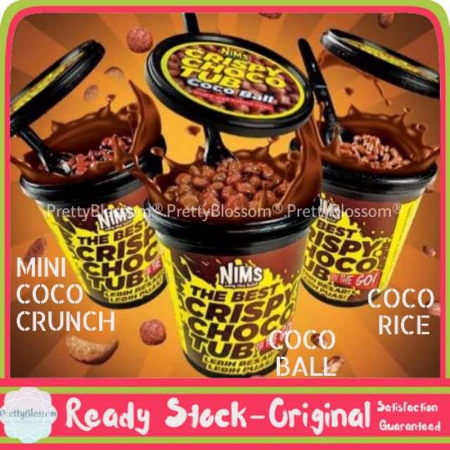 CHOCO TUB NIM'S CRISPY CHOCO TUB COCO TUB COCO BALL COCO RICE COCO ...
