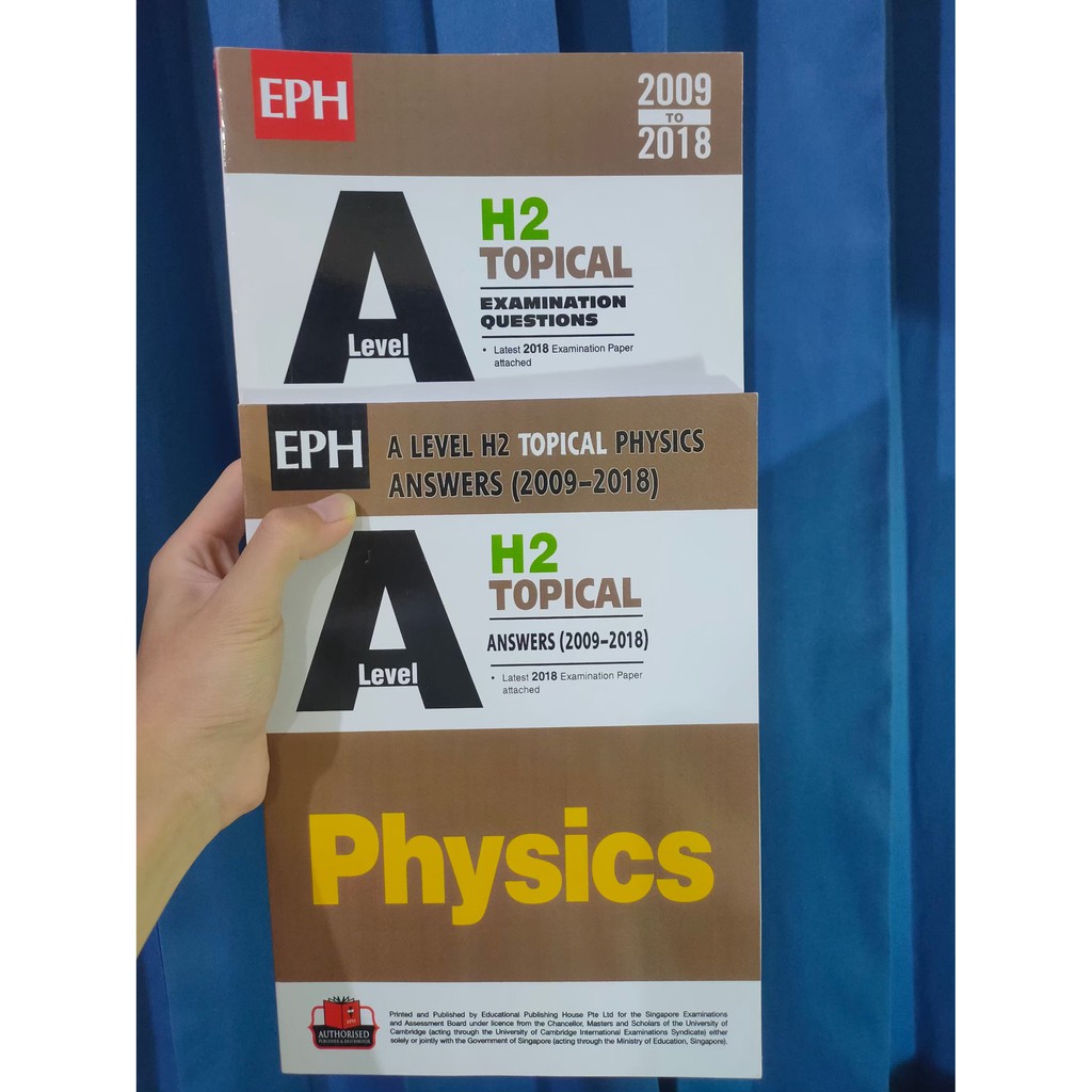 Book NTU NUS A Level H2 Topical Physics Questions & Answers 2009-2018 ...