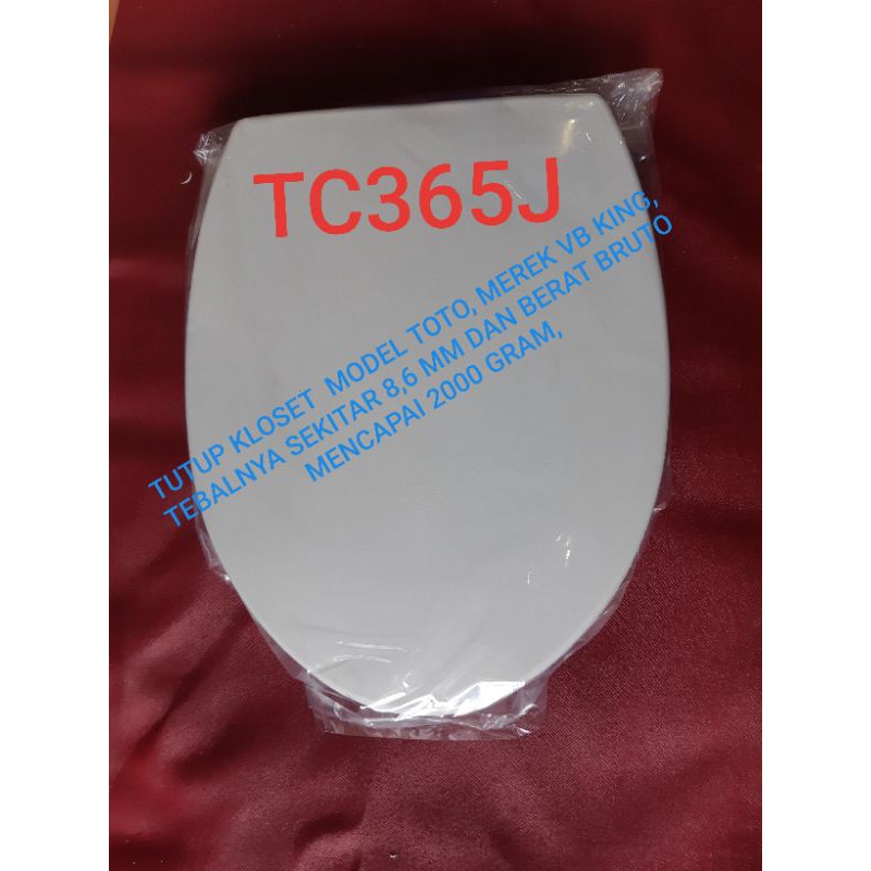 Close The Toilet model TOTO TC365, New Version Weighing Material 2Kg ...