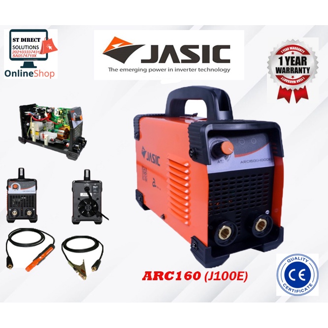 JS-0160 | ARC160 (J1000E) JASIC IGBT INVERTER WELDING MACHINE | JASIC ...