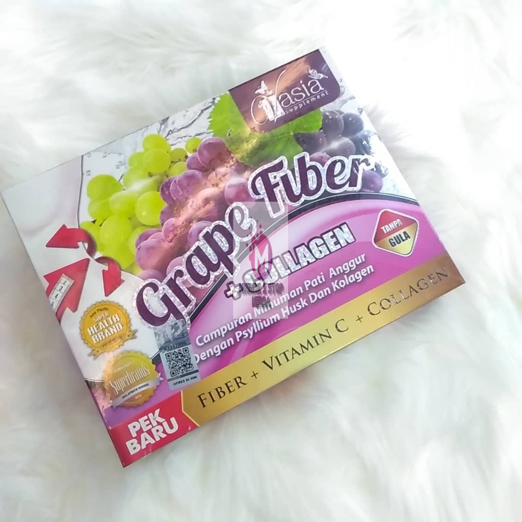 GRAPE FIBER + COLLAGEN V-ASIA | Shopee Malaysia