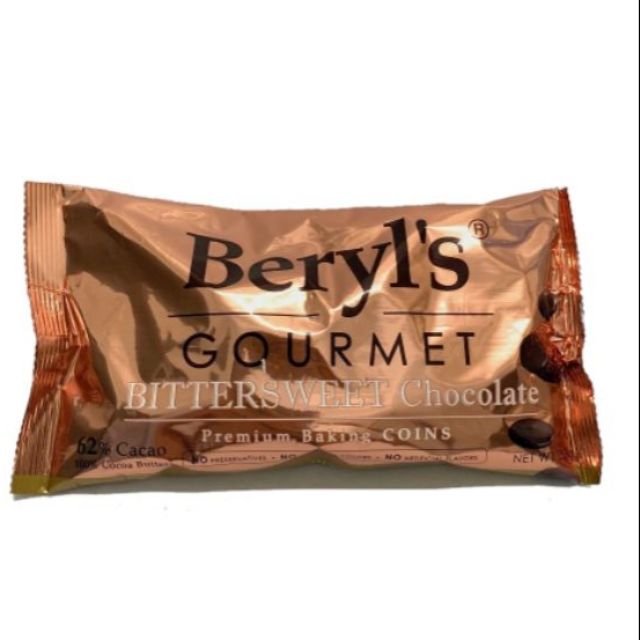 BERYL'S GOURMENT BITTERSWEET CHOCOLATE COIN 350G | Shopee Malaysia