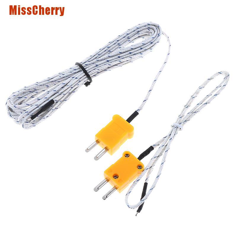 [MissCherry] 1Pc K Type Sensor Thermocouple Probe Cable Wire 0.5/4M ...