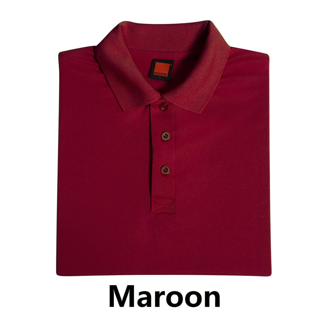 【Premium】Microfiber Plain Polo Shirt Collar QD0601/BLACK QD0602/QD0615 ...