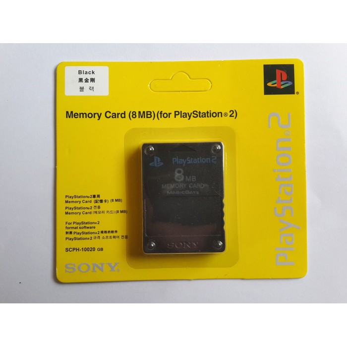 HITAM Mc MMC memory memory card playstation PS 2 PS2 8MB BLACK | Shopee Malaysia