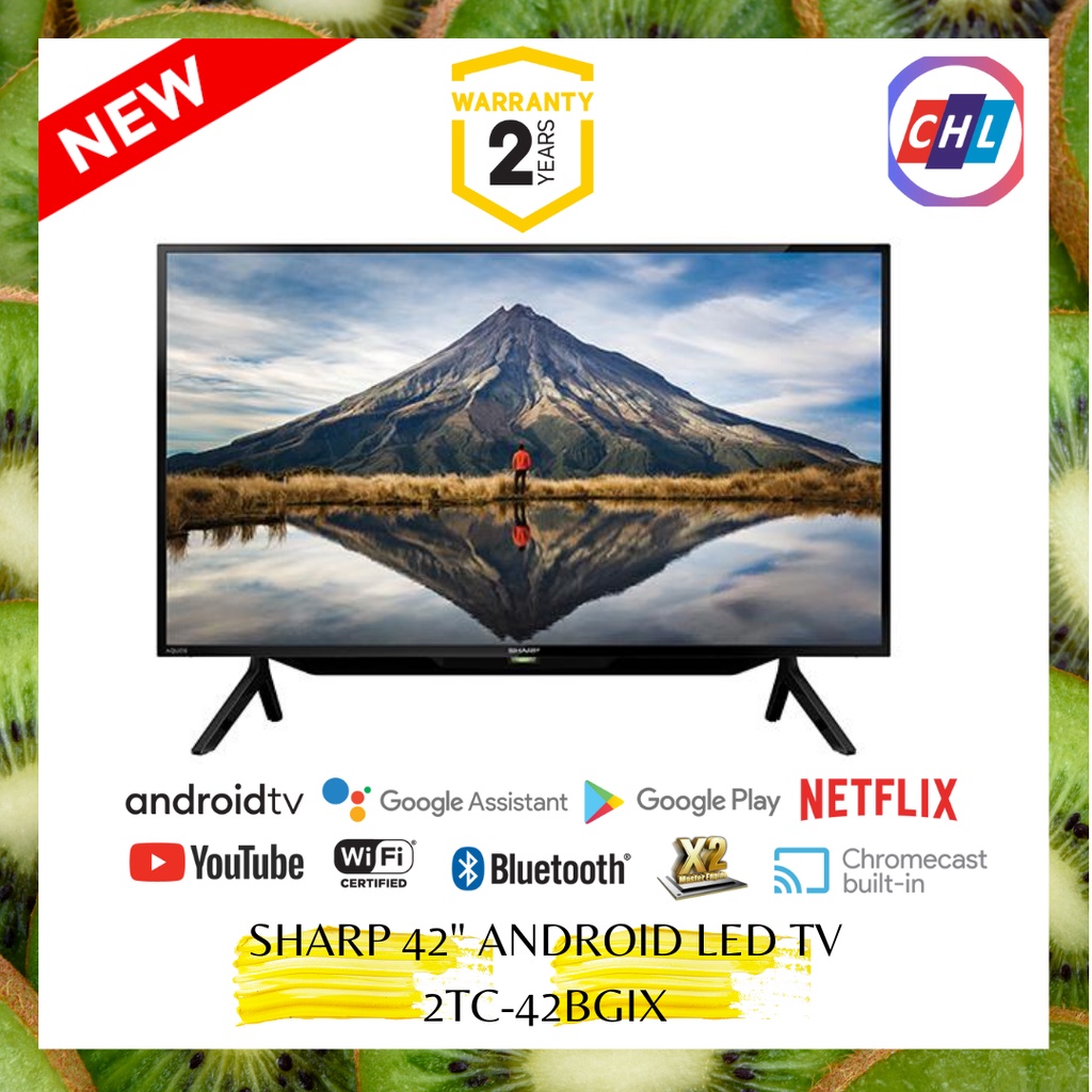 SHARP (Ready Stock +Send By Lorry) 2TC-42BG1X Smart Android Tv 42 ...