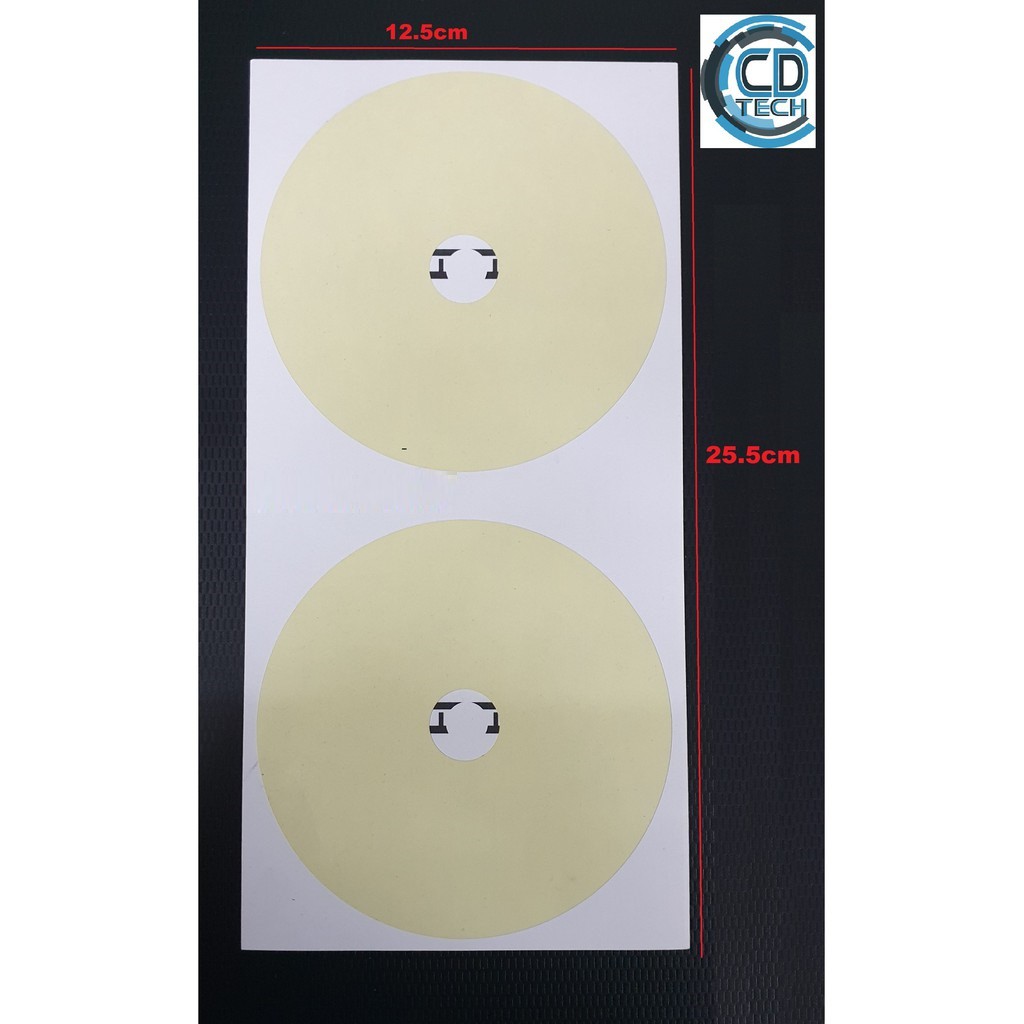 CD DVD LABEL STICKER 10 / 25 / 50 / 100 PCS | Shopee Malaysia