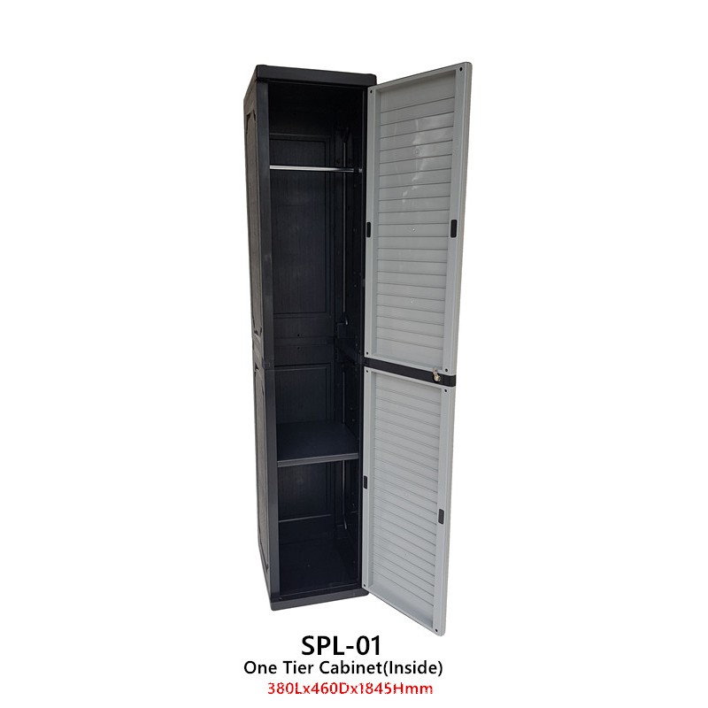 1 Tier Plastic Locker /plastic cabinet /almari plastik | Shopee Malaysia